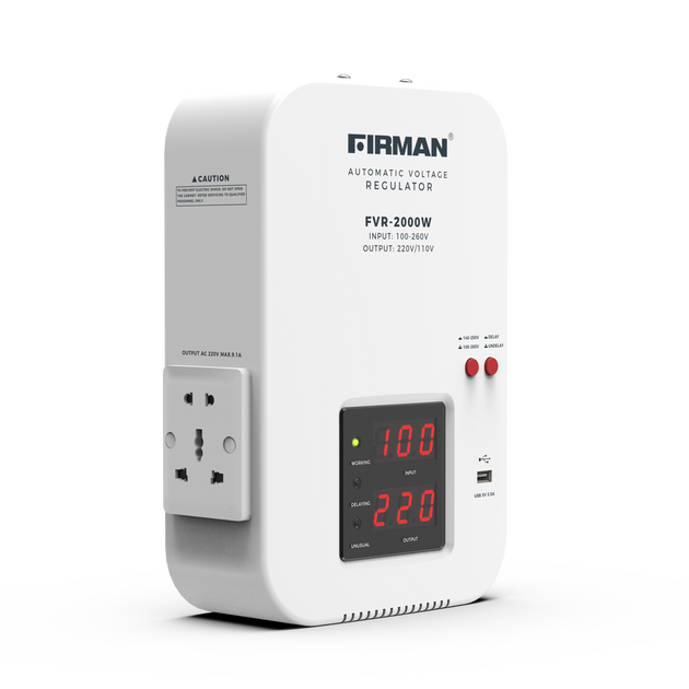 Firman Wall Mounted Stabilizer FVR 2000W – Sumec Plaza